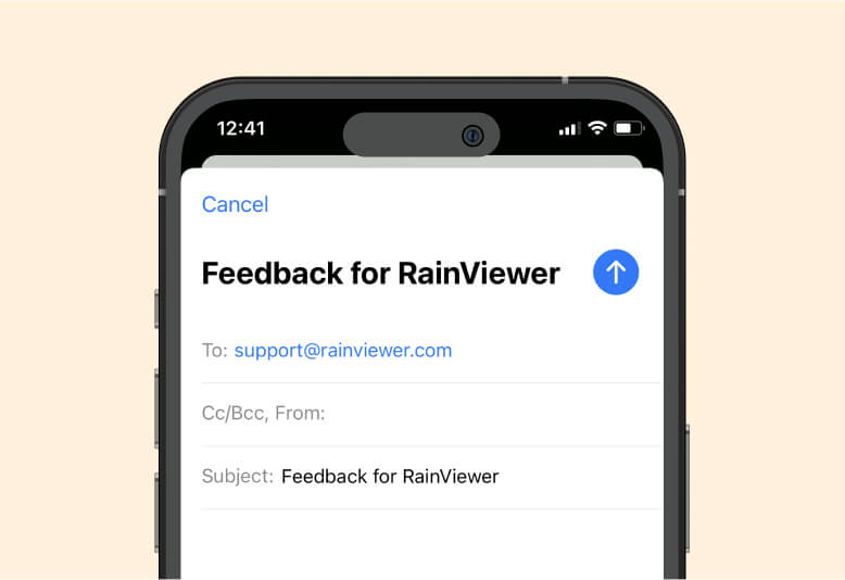 Weather by Rain Viewer: Features | Rain Viewer