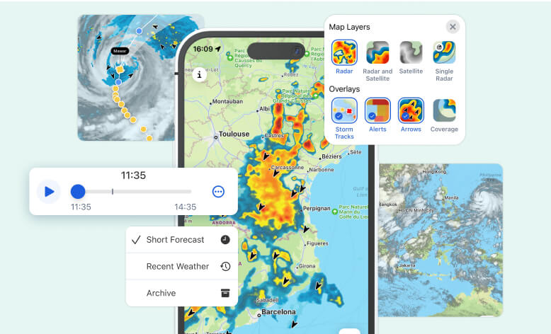 Get the Rain Viewer weather radar app