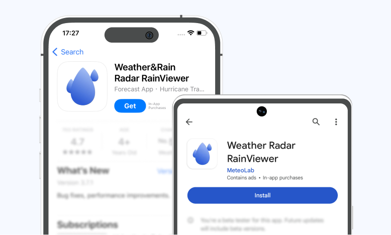 Rain Viewer Premium Features | Rain Viewer