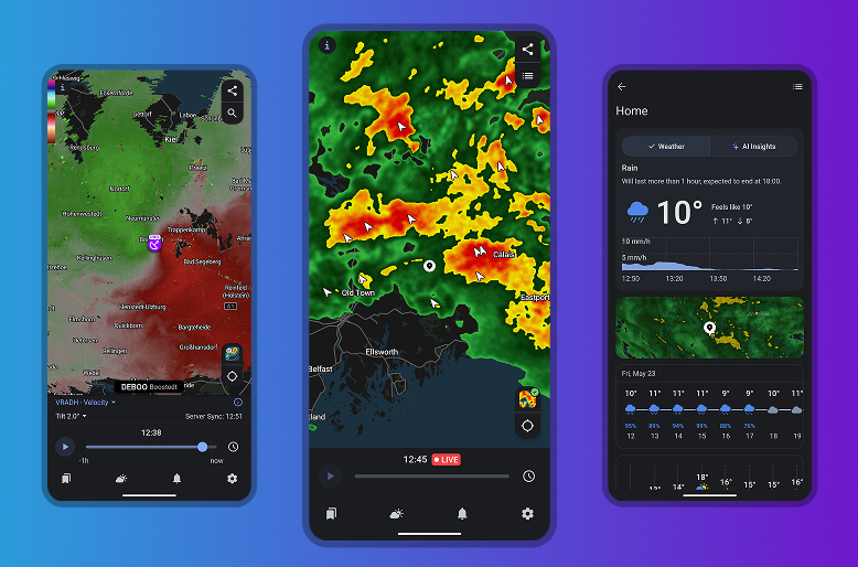 Rain Viewer: la mejor app de radar meteorológico para pronósticos ...